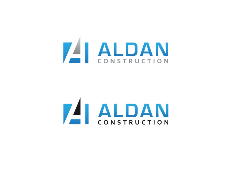Masculine, Bold, Construction Logo Design for Aldan Construction by ...