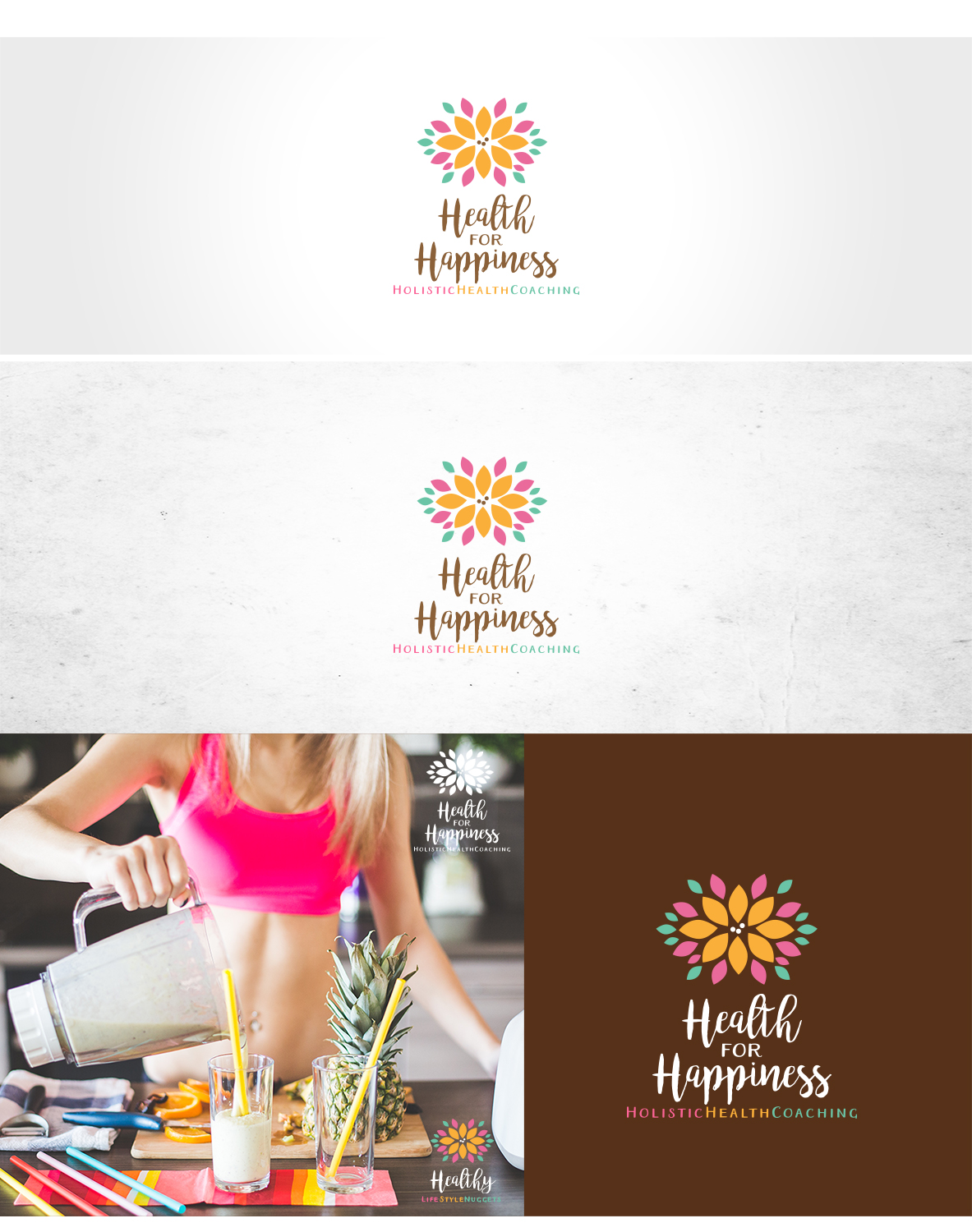 Colorful, Bold, Health And Wellness Logo Design for Health for ...