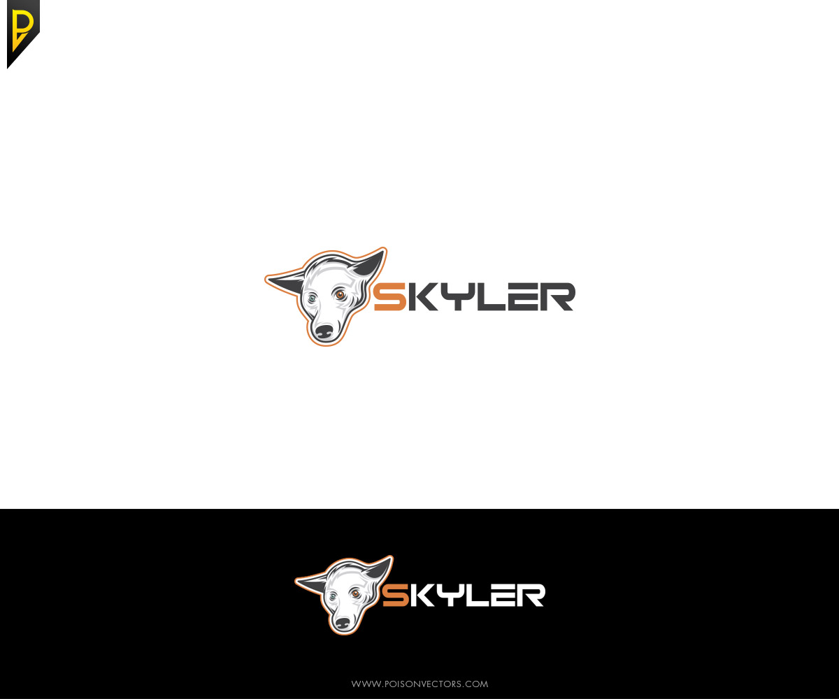 Playful, Personable, Pet Logo Design for SKYLER by poisonvectors ...