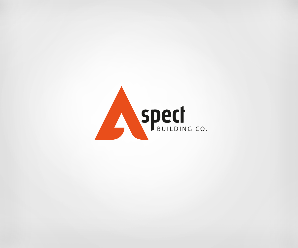 Elegant, Playful, Home Builder Logo Design for Aspect Building Co. by ...