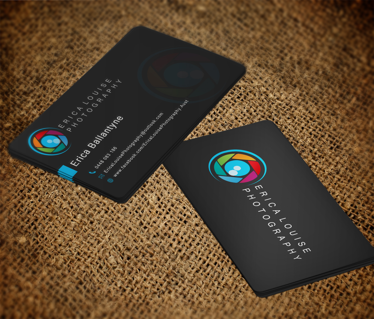 Elegant, Modern, Business Business Card Design for Erica Louise ...