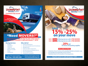 Moving Company Flyers | 44 Custom Moving Company Flyer Designs