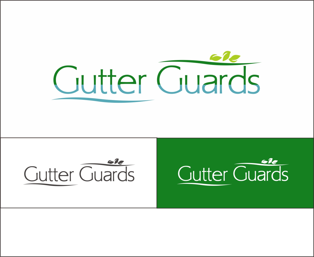 Serious, Conservative, Building Logo Design for Gutter Guards by ...