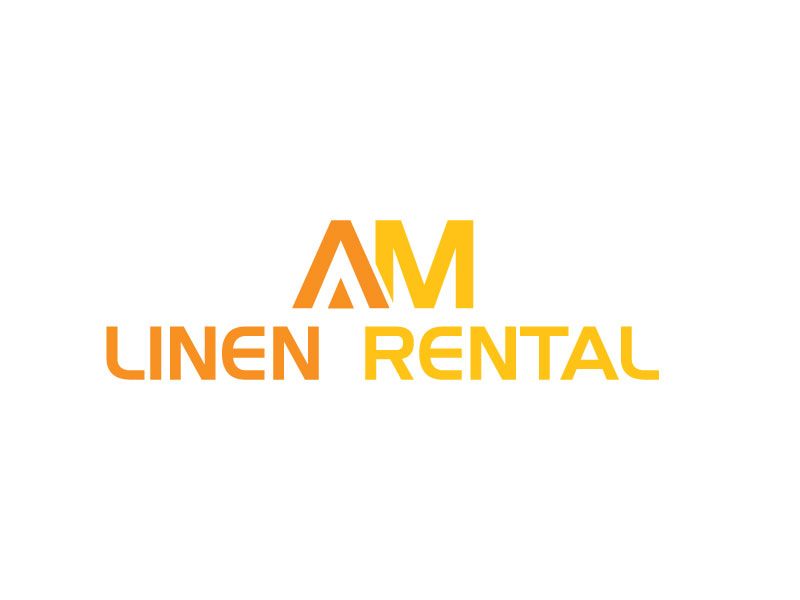 Elegant, Modern, Events Logo Design for AM Linen Rental by AD ...