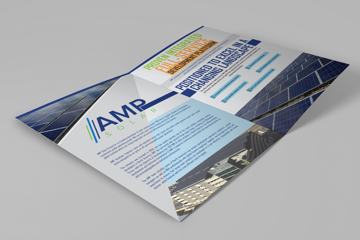 Professional, Upmarket, Solar Brochure Design for a Company by ...