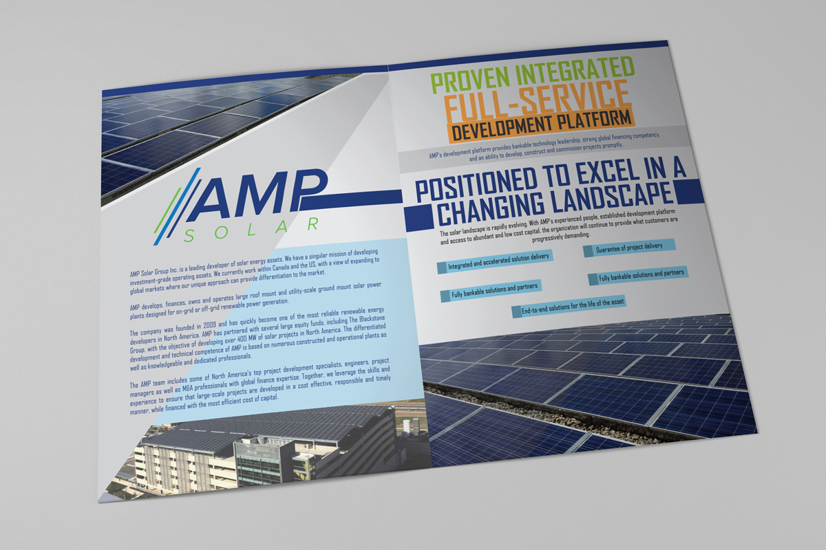 Professional, Upmarket, Solar Brochure Design for a Company by ...