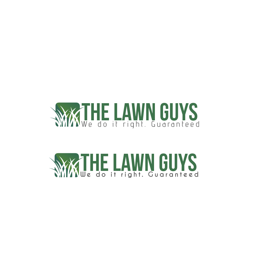 Elegant, Playful, Lawn Care Logo Design for The Lawn Guys - We do it ...