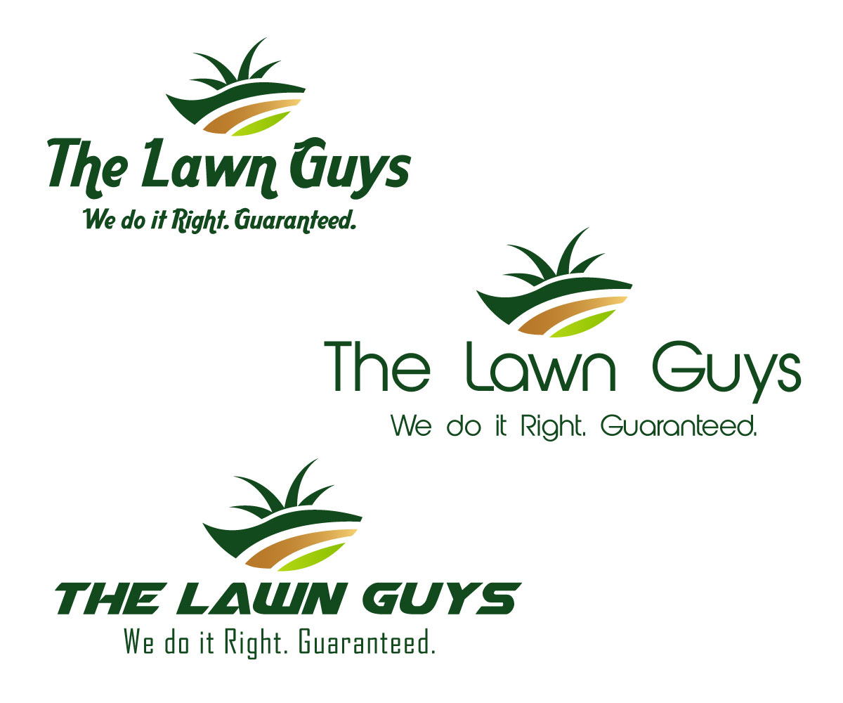 Elegant, Playful, Lawn Care Logo Design for The Lawn Guys - We do it ...