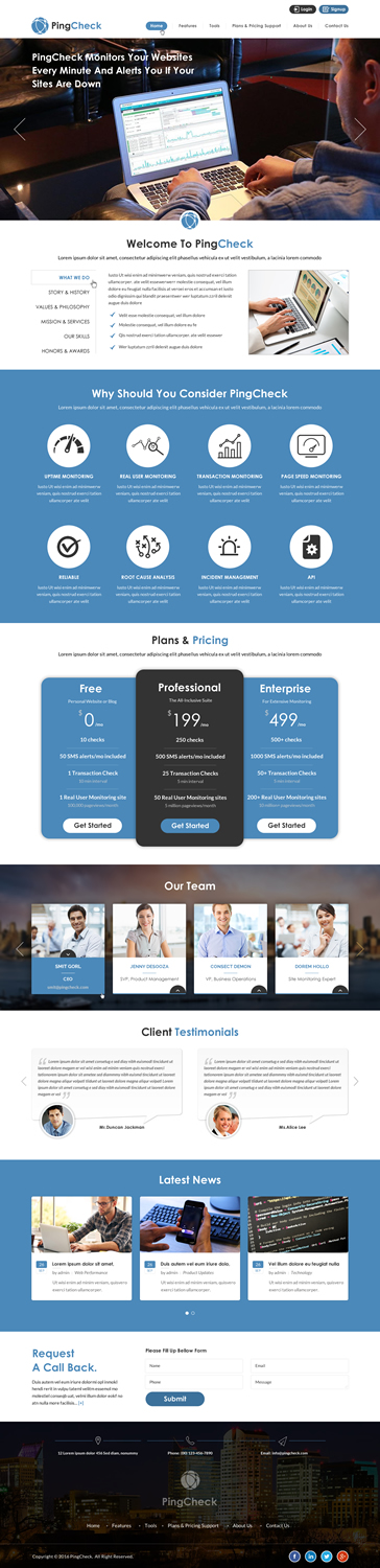 Modern, Professional, Business Web Design for a Company by Sbss ...