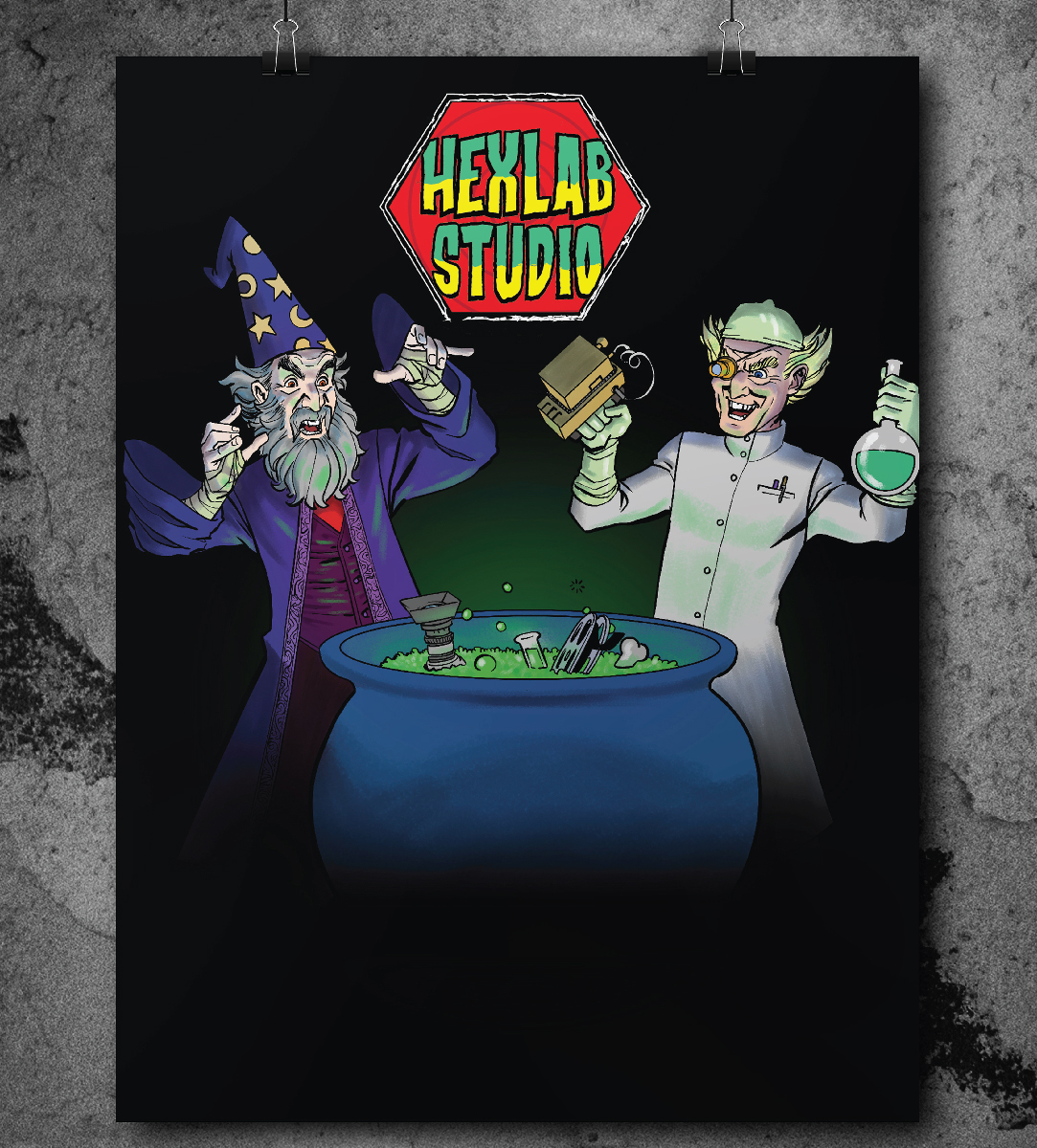 Colorful, Bold, Film Production Logo Design for HexLab Studio by André Castro | Design #12168744