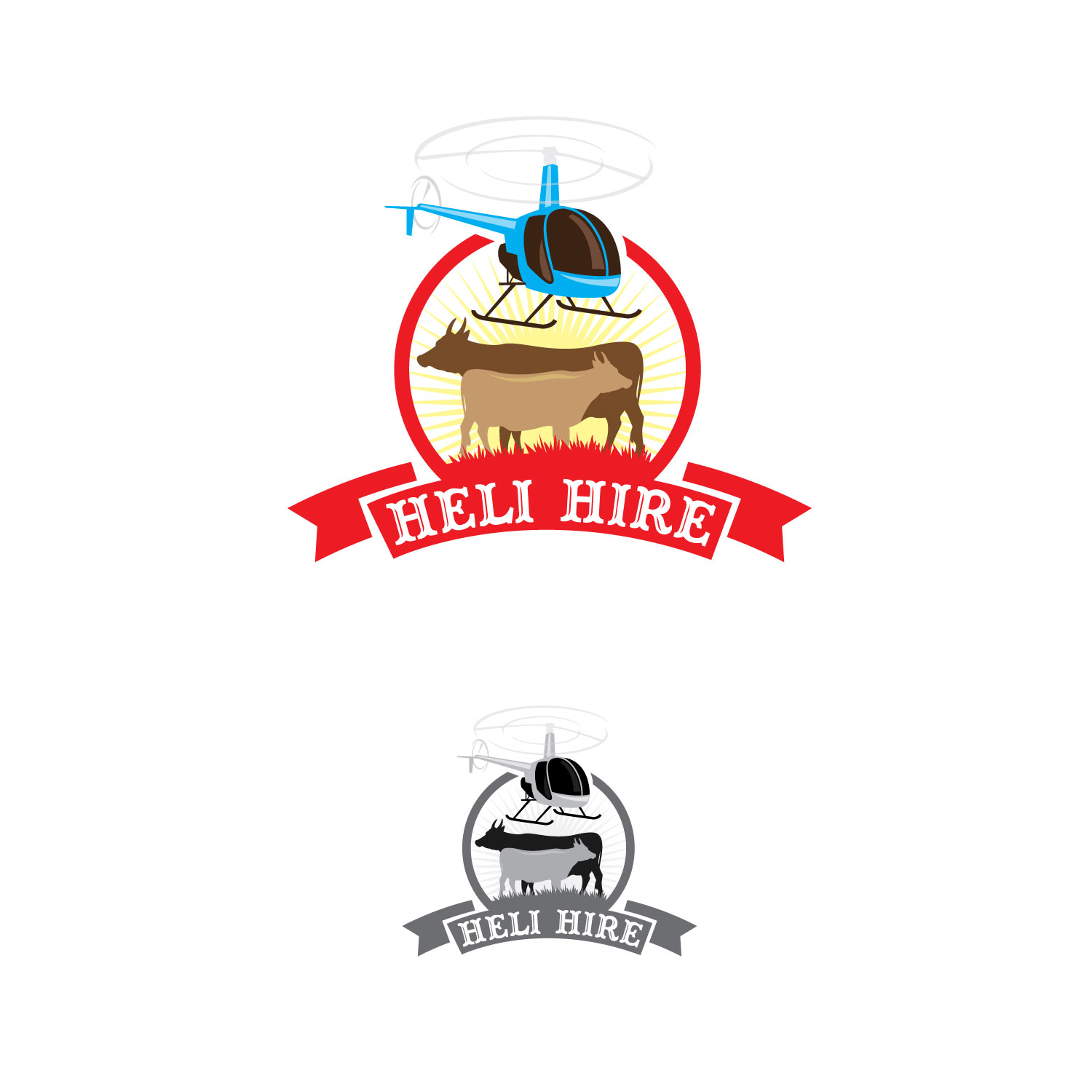 Business Logo Design for Heli Hire by C1 Media | Design #12216289