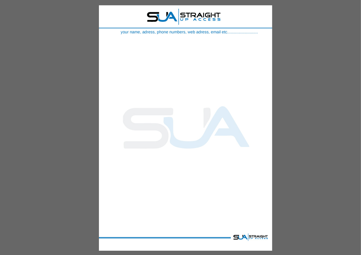 Bold, Professional, Construction Letterhead Design for a Company by ...