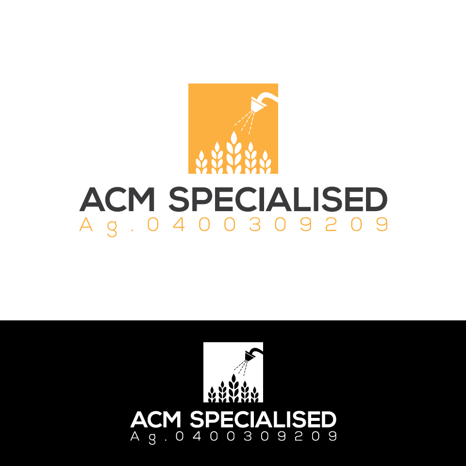 Masculine, Upmarket, Agriculture Logo Design for ACM Specialised Ag ...
