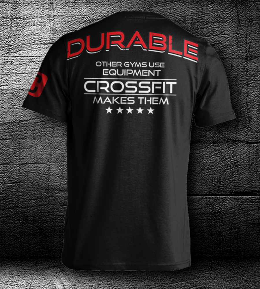 Playful, Modern, Fitness T-shirt Design for Crossfit Durable by Jonya ...