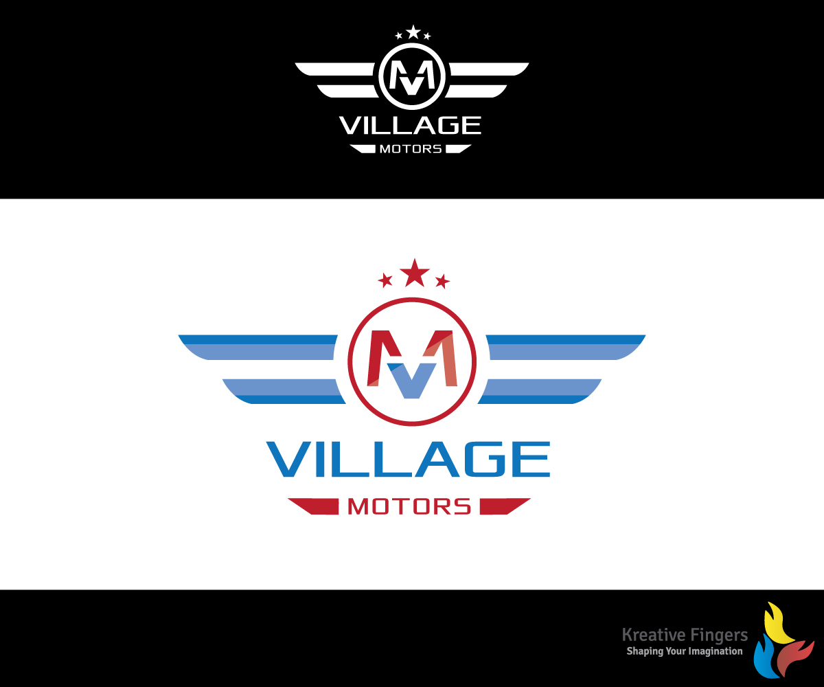 Modern, Conservative, Automotive Logo Design for Village Motors by ...