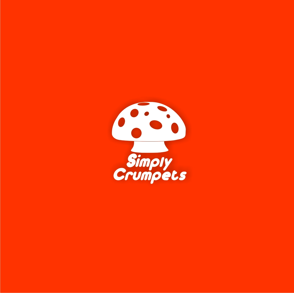Traditional, Playful Logo Design for simply crumpets by Gekkos | Design ...