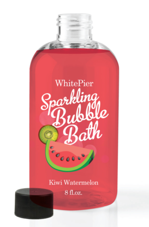 Modern, Bright Bubble Bath Label | 51 Label Designs for White Pier