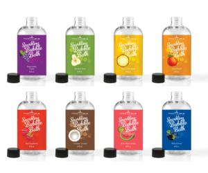 Modern, Bright Bubble Bath Label | 51 Label Designs for White Pier