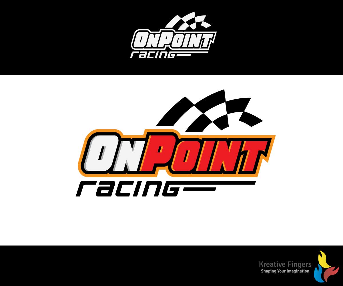 Professional, Elegant, Racing Logo Design for OnPoint Racing by ...