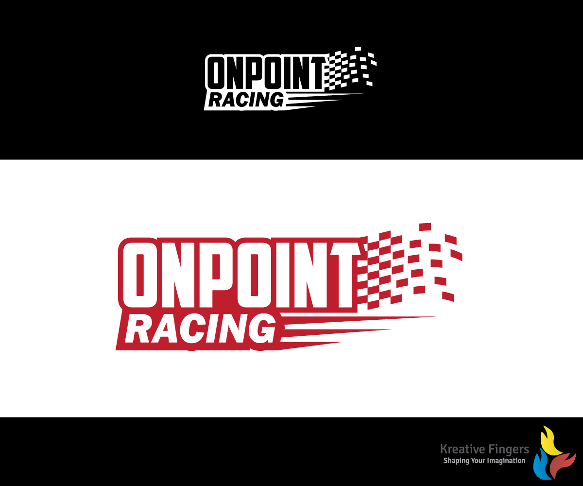 Professional, Elegant, Racing Logo Design for OnPoint Racing by ...