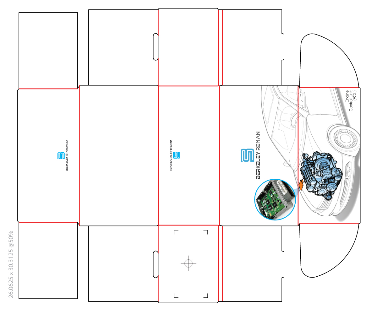 Professional, Modern, Automotive Packaging Design for Berkeley Standard ...