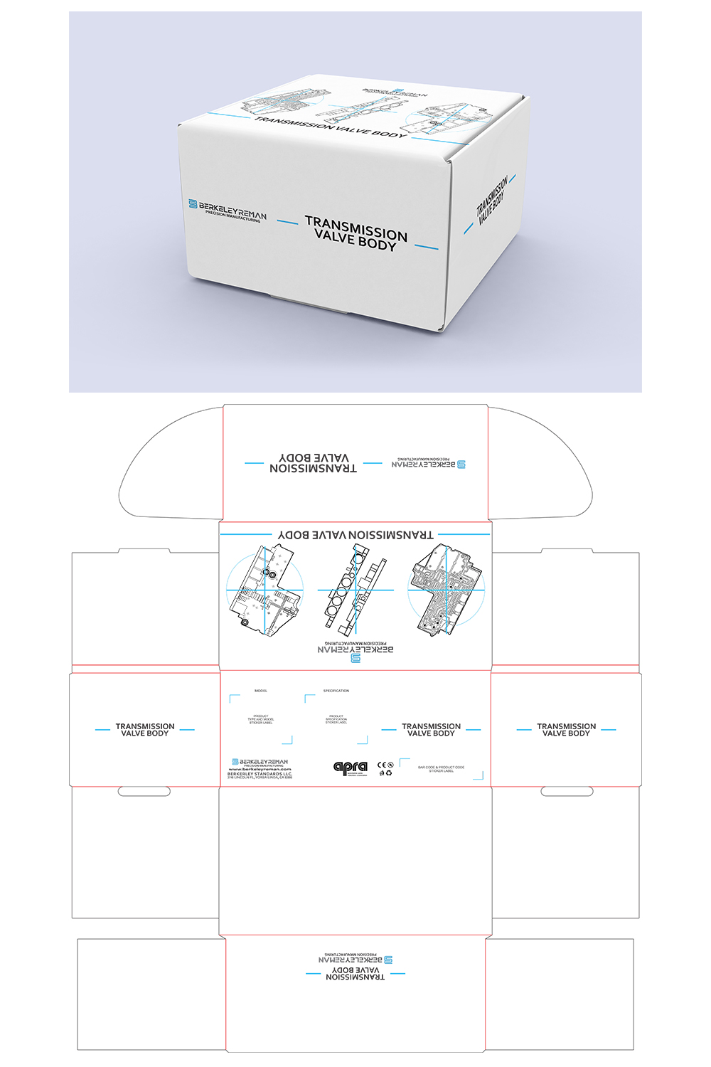 Professional, Modern, Automotive Packaging Design for Berkeley Standard ...