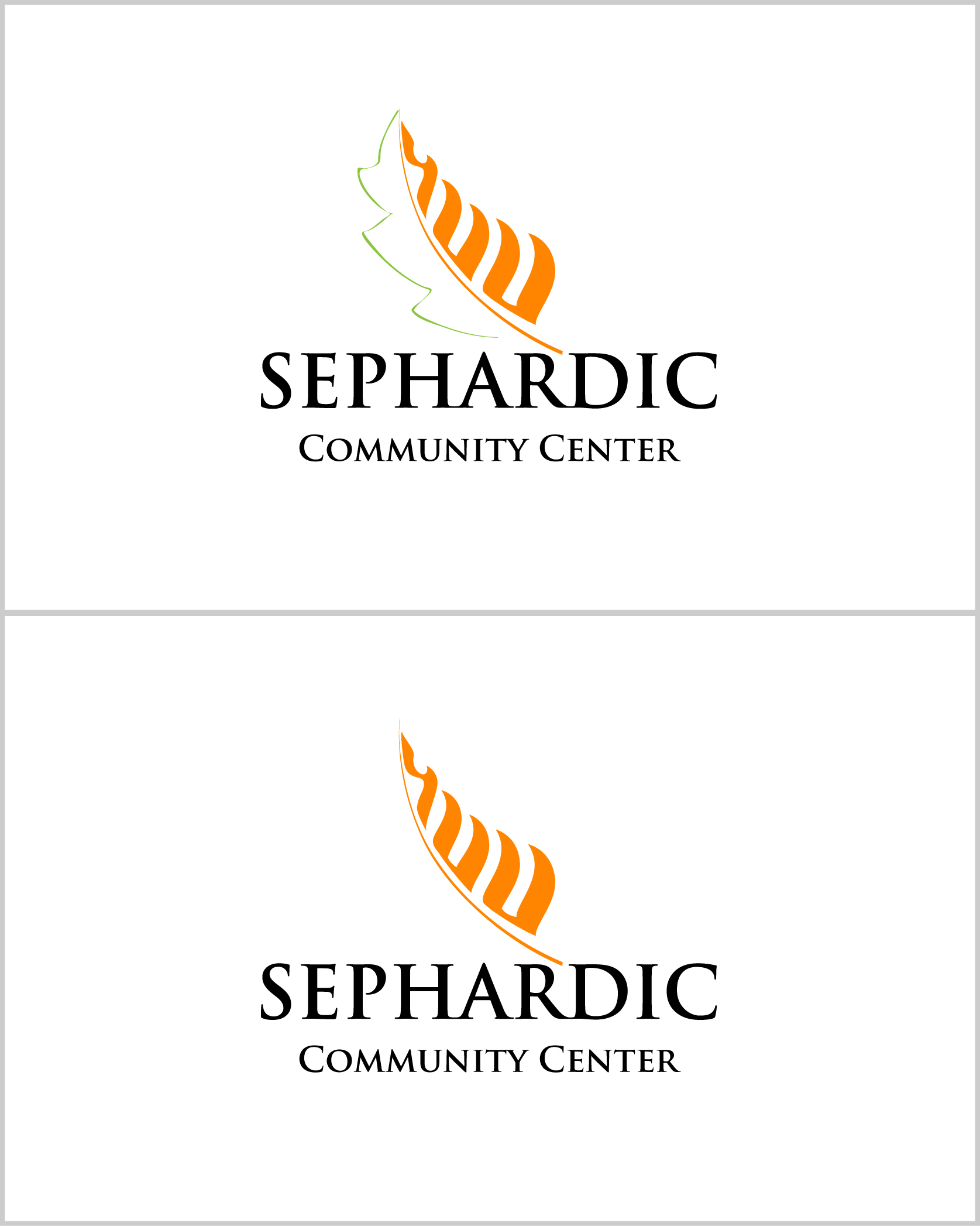 Non-Profit Logo Design for SCC - Sephardic Community Center by LORIKEET ...