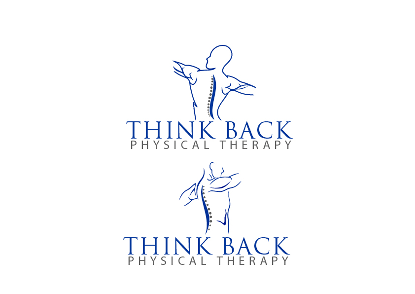 Elegant, Playful, Physical Therapy Logo Design for Think Back Physical ...
