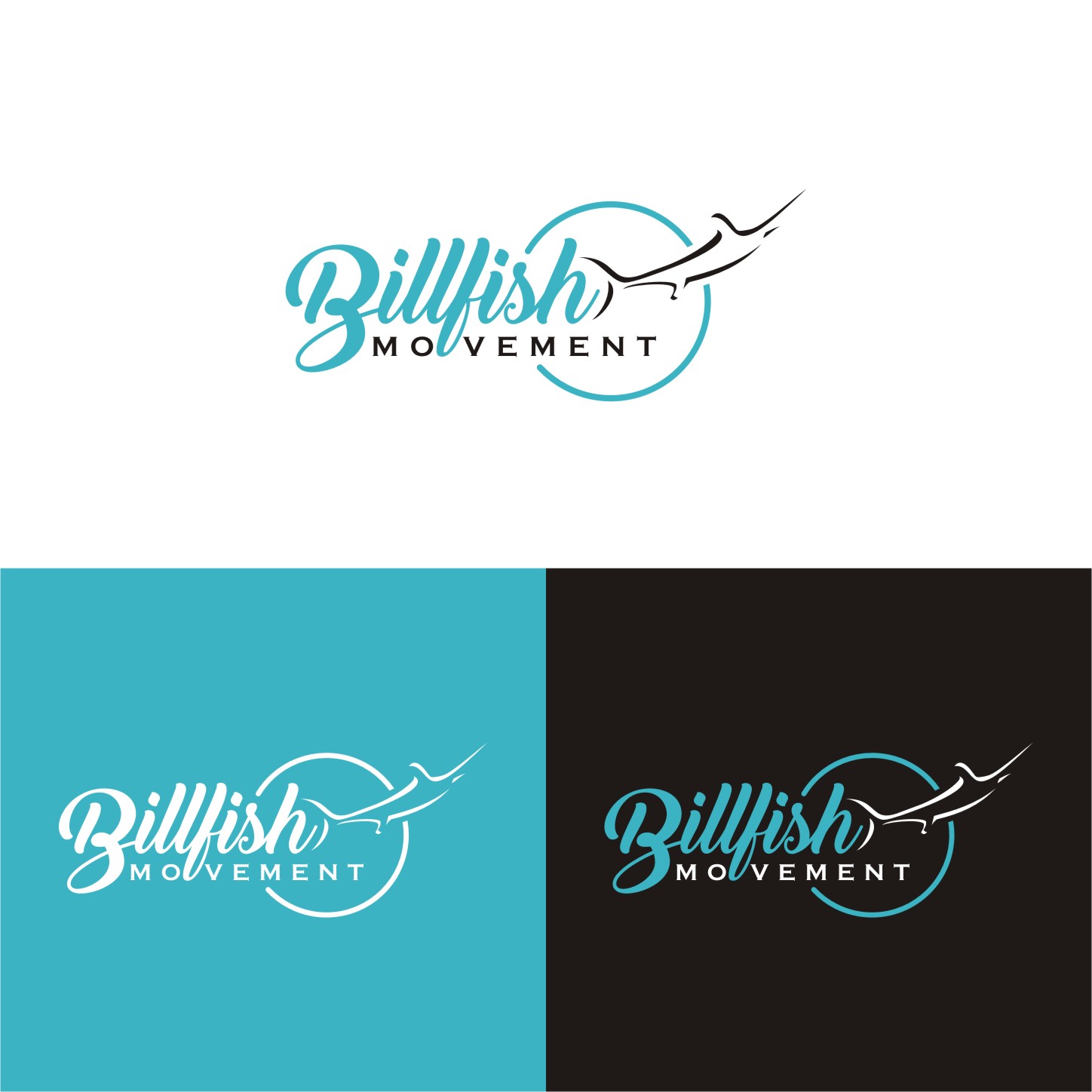 Serious, Colorful Logo Design for Billfish Movement by Sushmaa | Design ...