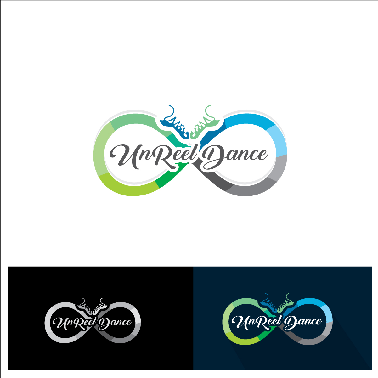 Playful, Modern, Dance Studio Logo Design for UnReel Dance by Graphic ...