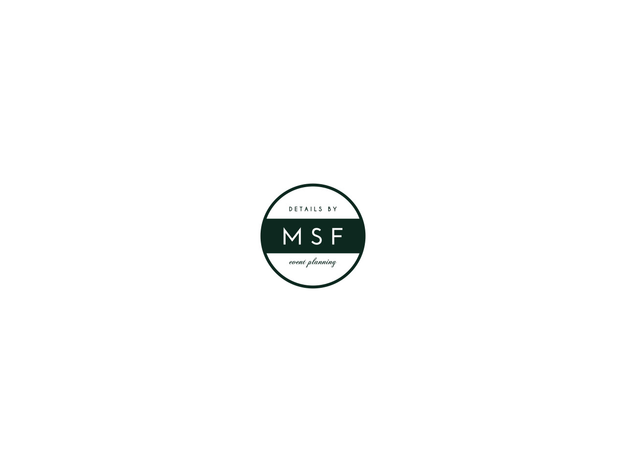 Serious, Elegant, Event Planning Logo Design for Details by MSF by ...