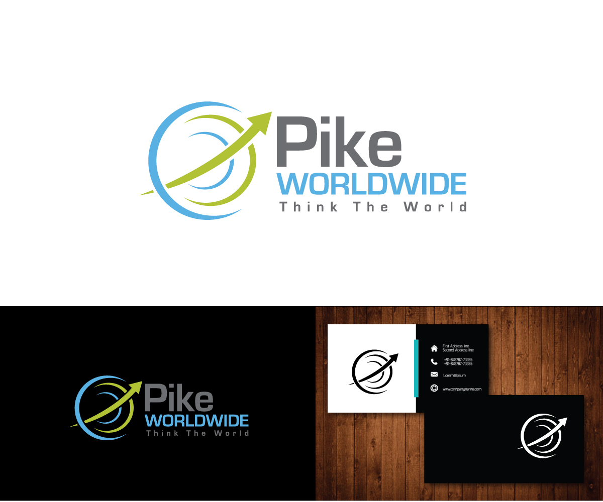 Serious, Elegant, It Company Logo Design for Pike Worldwide ...