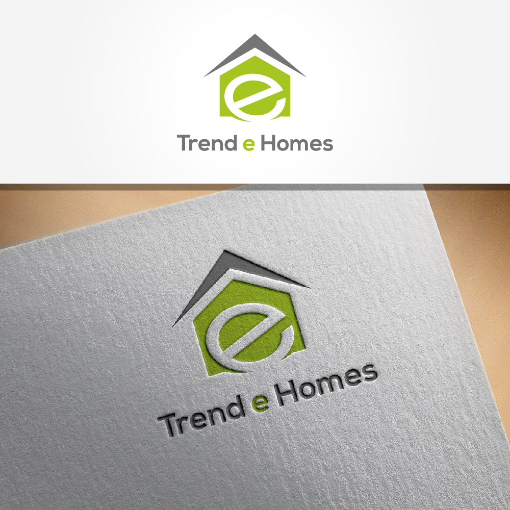 Modern, Upmarket, Home Builder Logo Design for Trend e Homes by ...