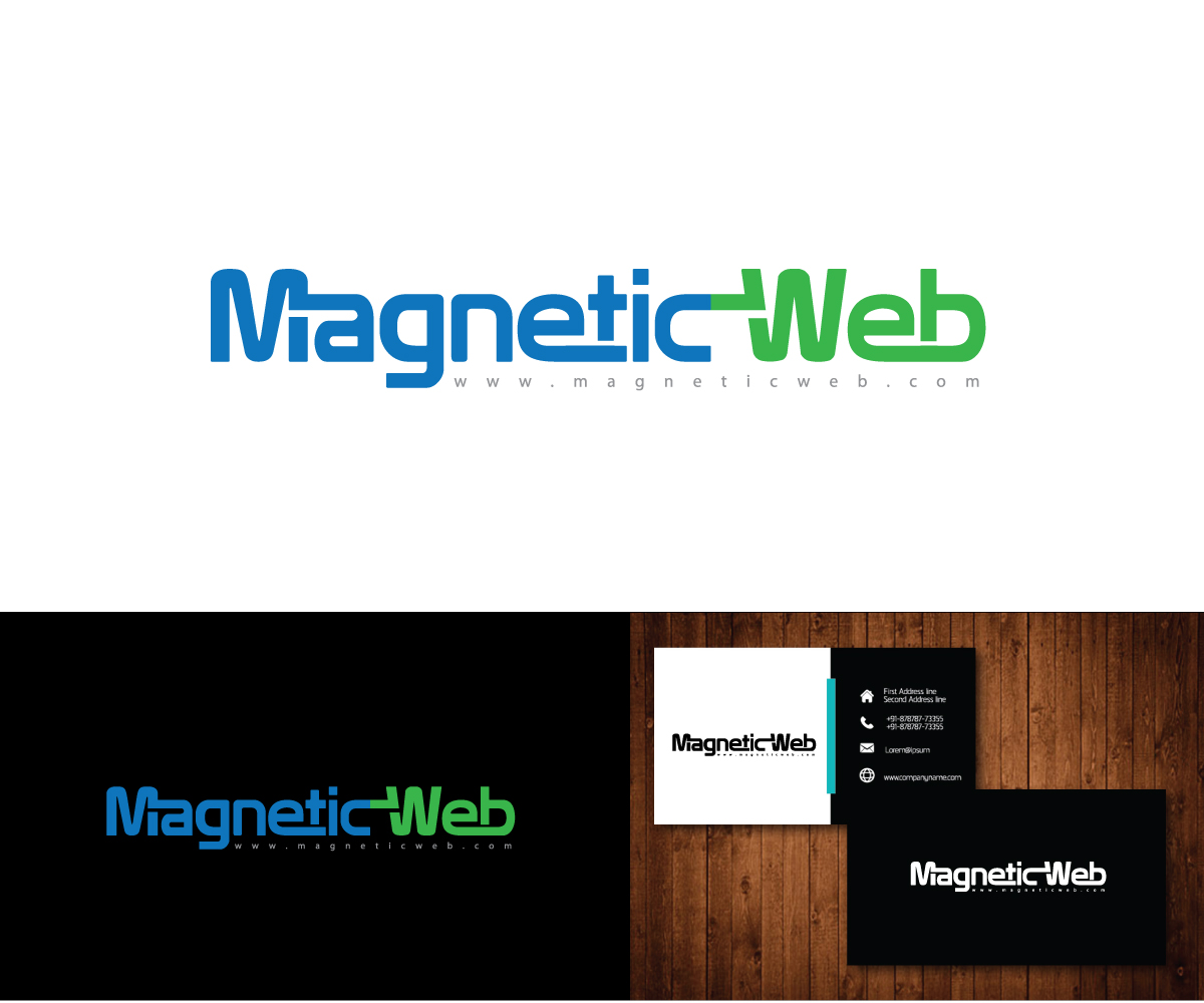 Serious, Modern, Internet Logo Design for Magnetic Web by e-graphics ...