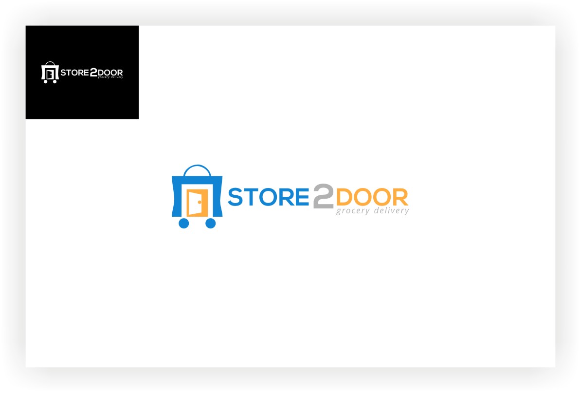 Playful, Colorful, Shopping Logo Design for STORE 2 DOOR by ...