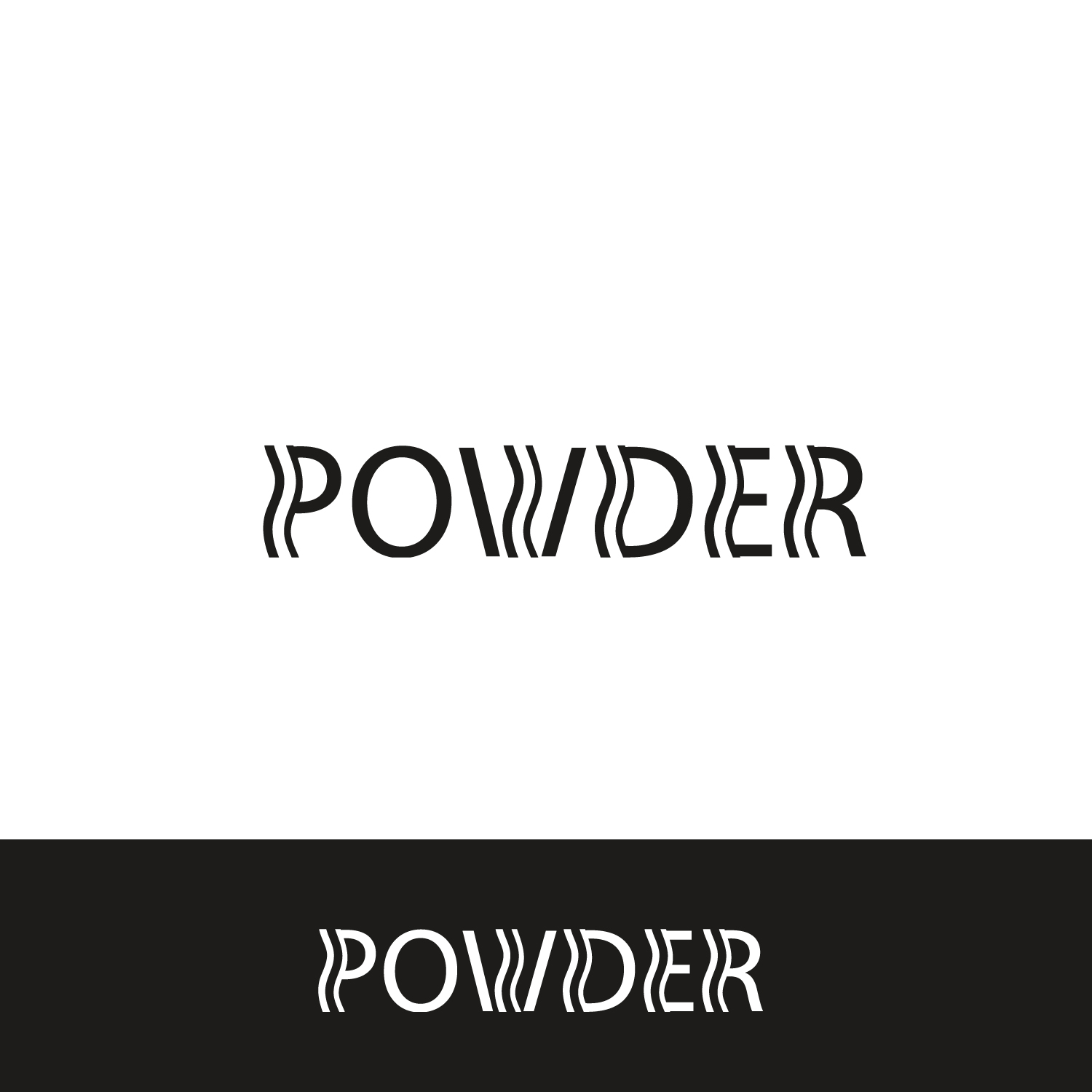 Playful, Colorful, Startup Logo Design for powder by Veronika K ...