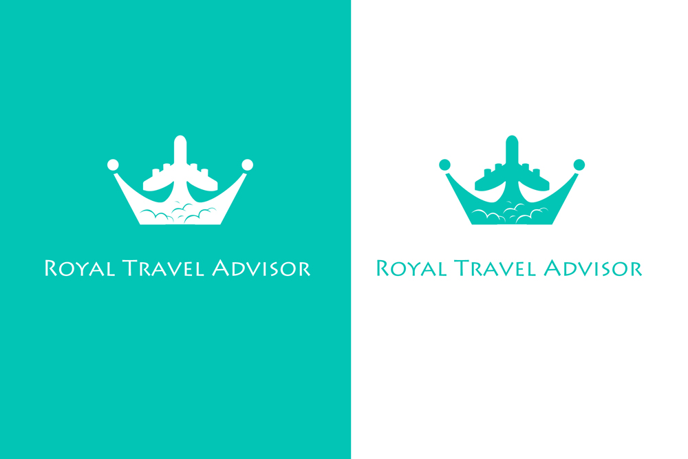 Bold, Serious, Travel Logo Design for Royal Travel Advisor by R.Bello ...