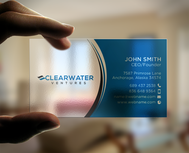Elegant, Modern, Venture Capital Business Card Design for a Company by ...