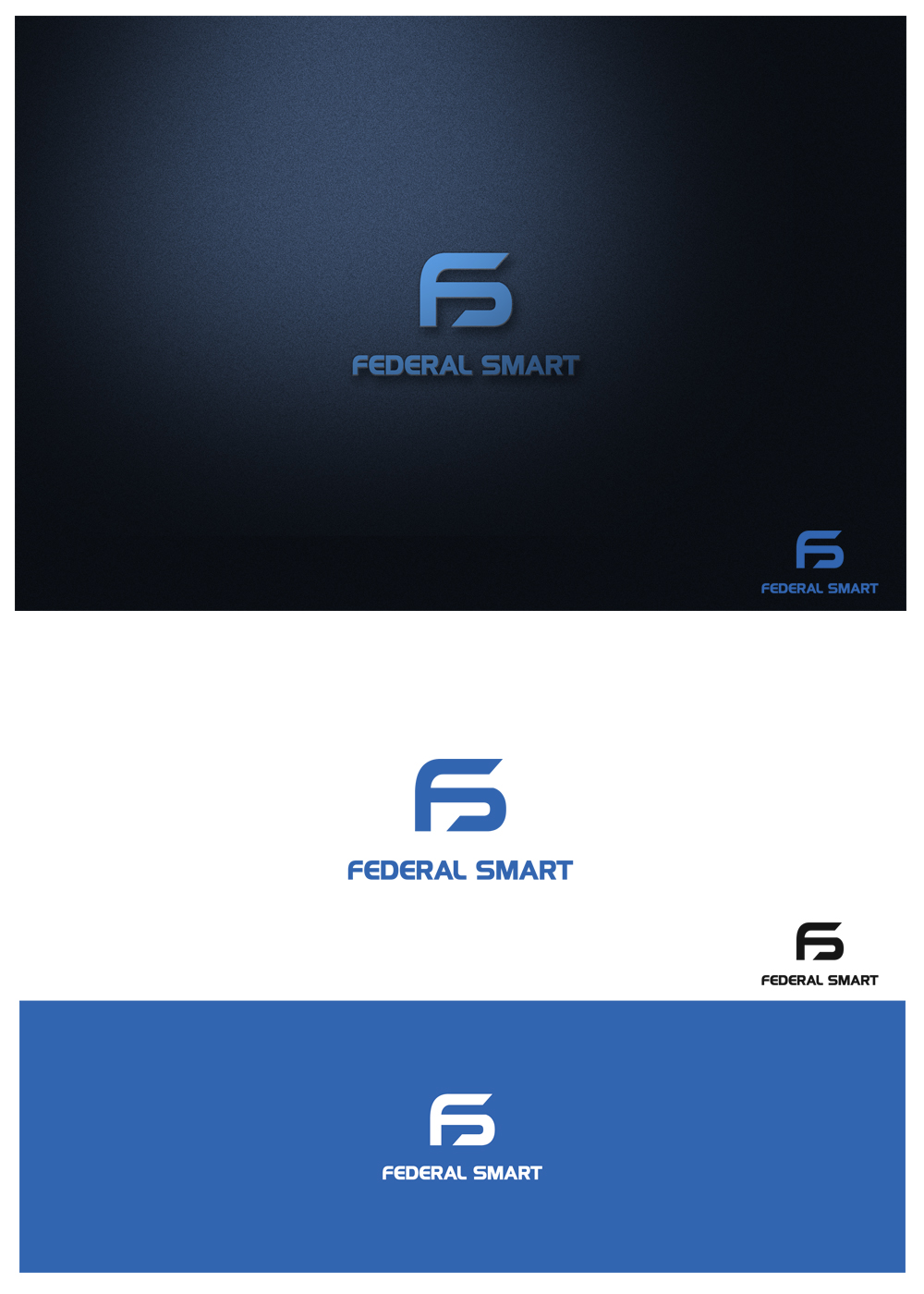 Professional, Upmarket, Business Software Logo Design for FEDERAL SMART ...