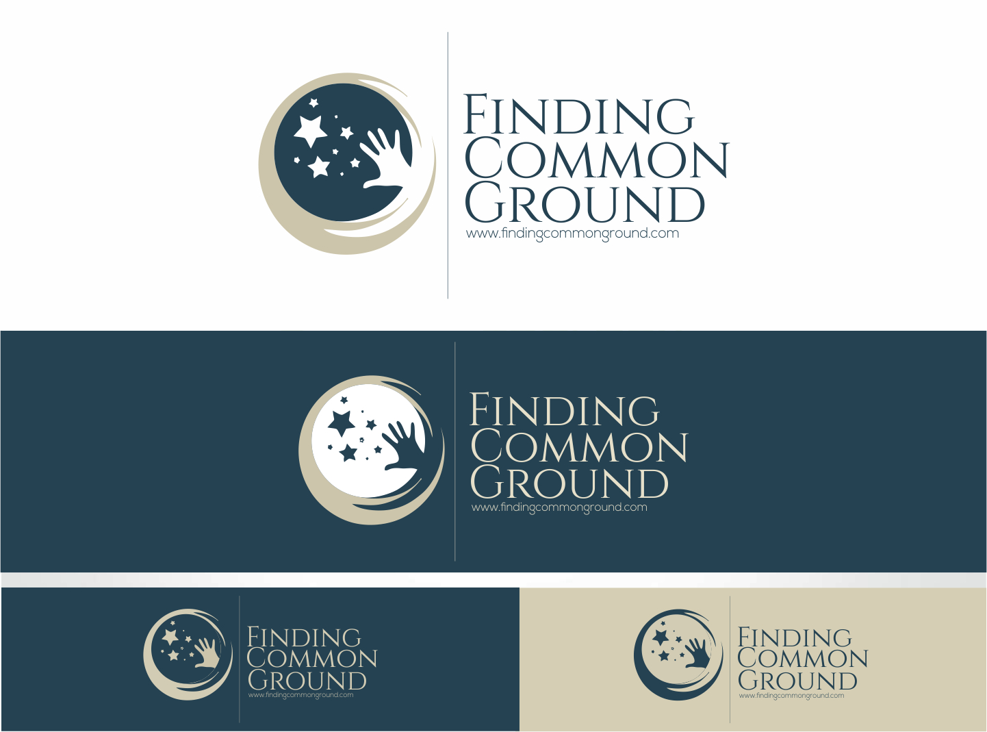 Modern, Professional Logo Design for Finding Common Ground by nikkiblue ...