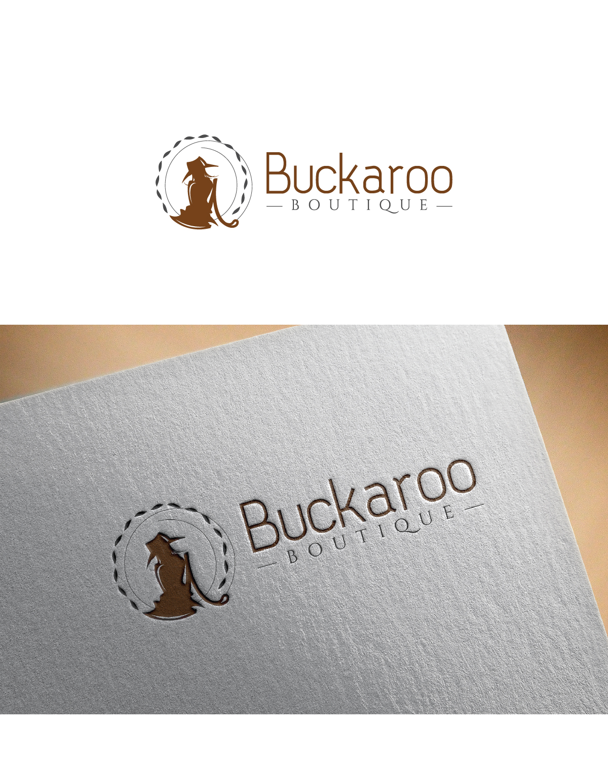 Bold, Masculine, Business Logo Design for Buckaroo Boutique by dzine ...