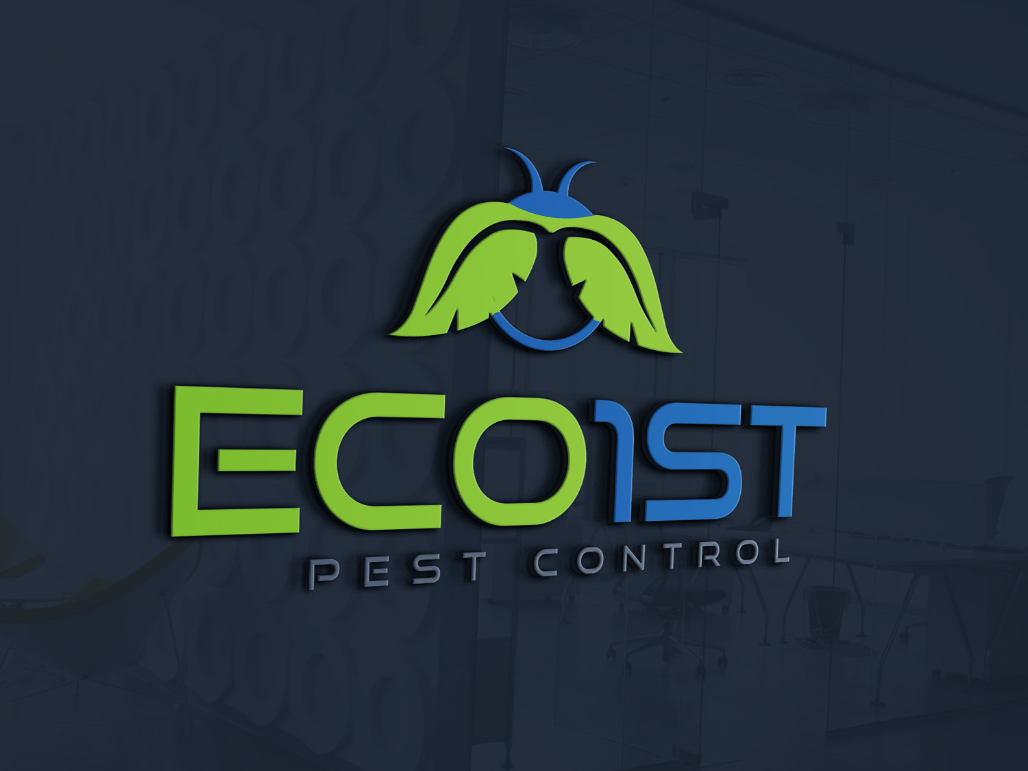 Serious, Colorful, Pest Control Logo Design for Eco1st Pest Control by ...