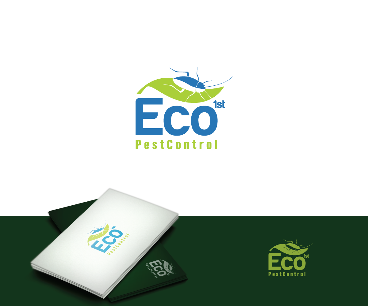 Serious, Colorful, Pest Control Logo Design for Eco1st Pest Control by ...
