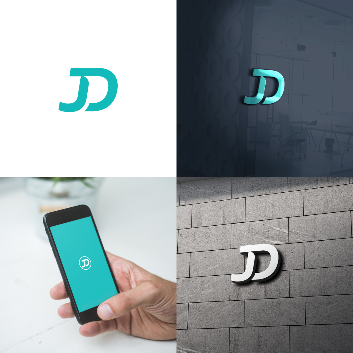 Modern, Masculine, It Company Logo Design for JD. by Aarif ™ | Design ...