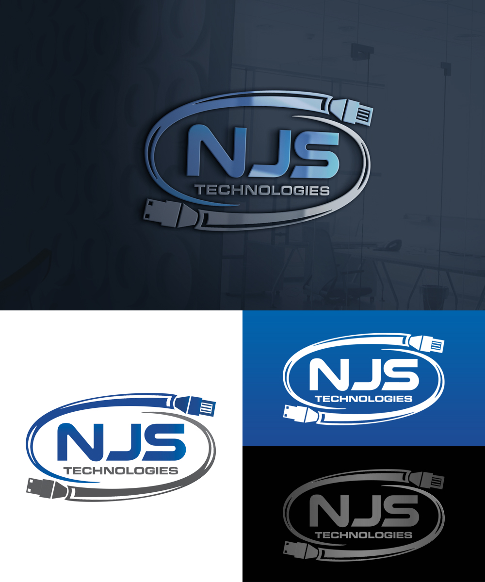 Elegant, Playful, It Company Logo Design for NJS Technologies by Ethien ...