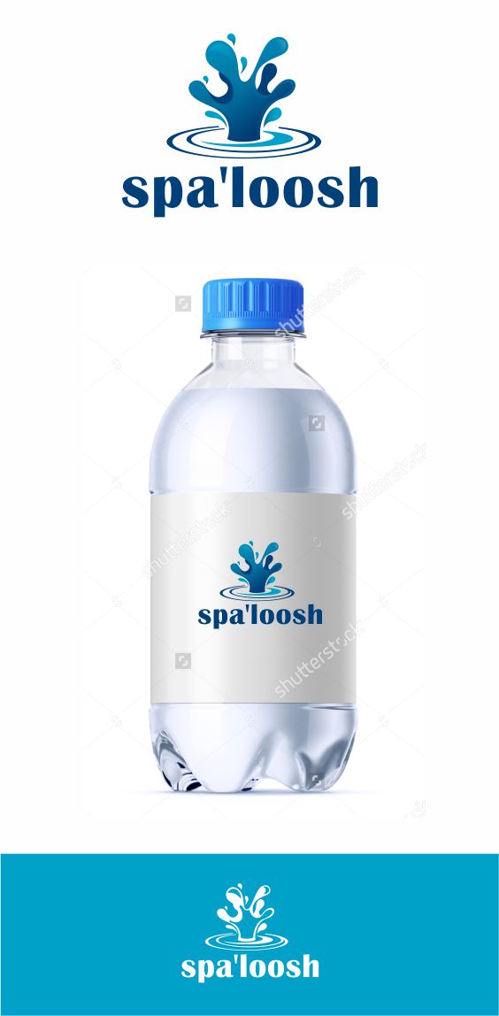 Playful, Personable, Water Company Logo Design for Spa'loosh by ESolz ...