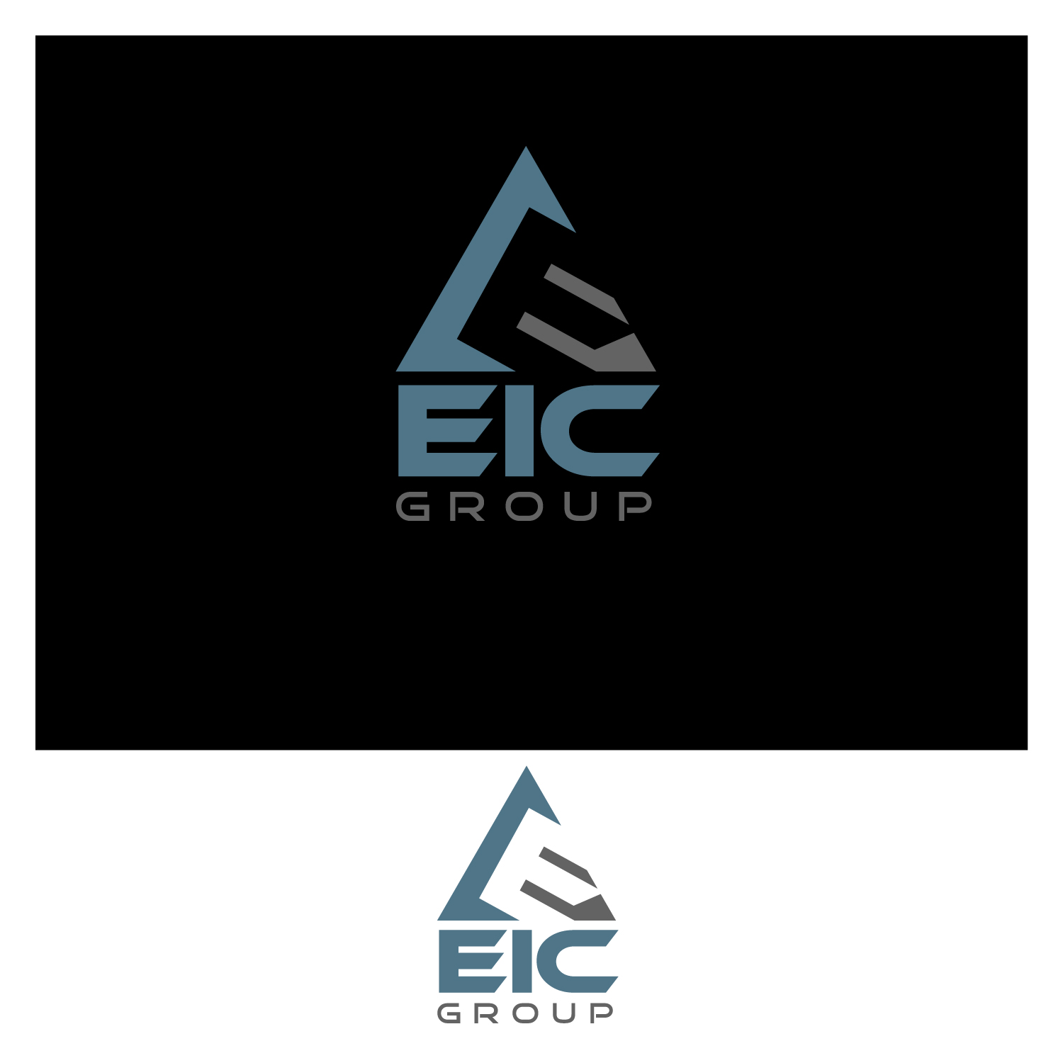 Upmarket, Serious, Construction Company Logo Design for EIC GROUP by logovenusindia | Design ...