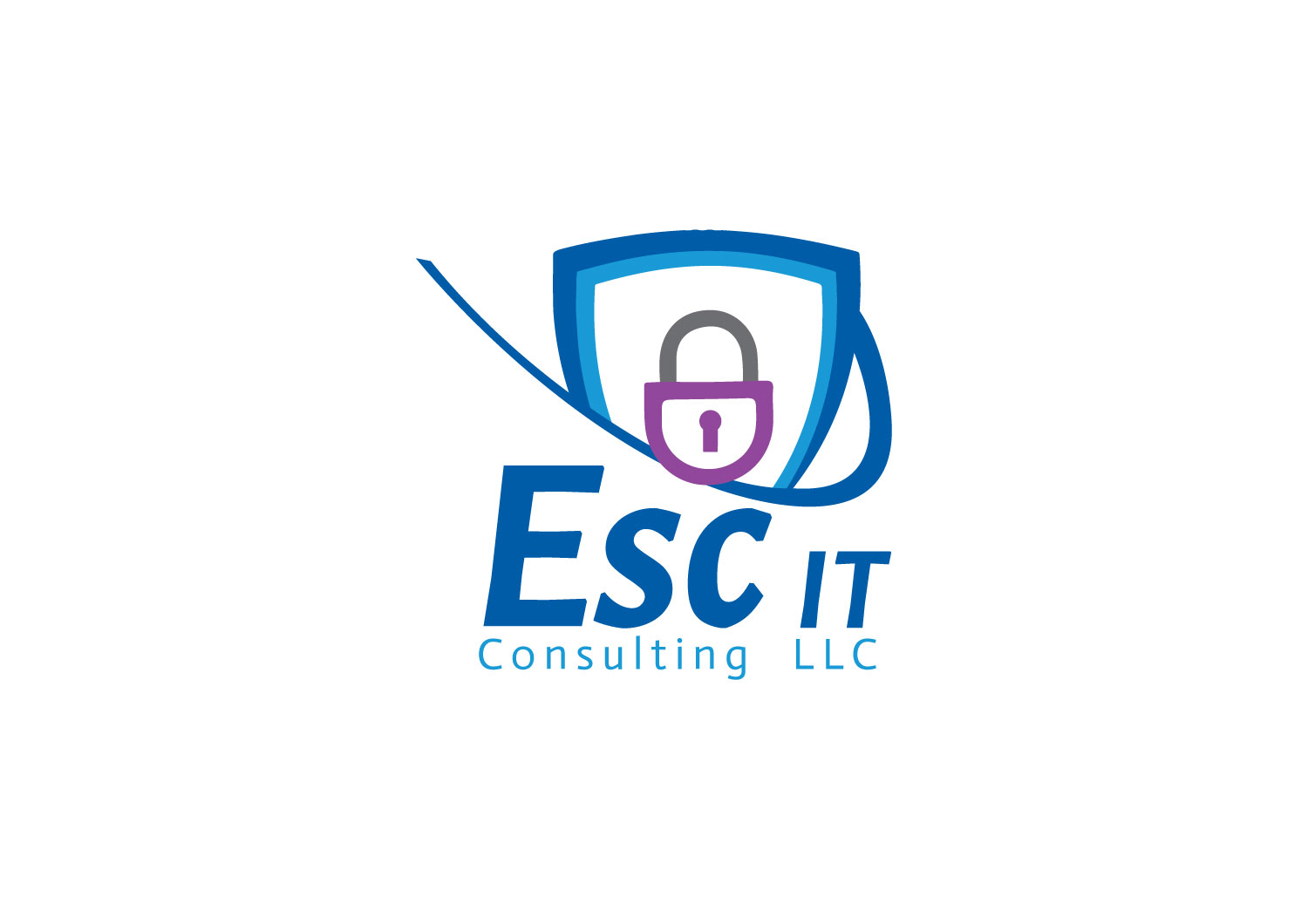 Modern, Bold, Computer Security Logo Design for Esc IT Consulting by ...