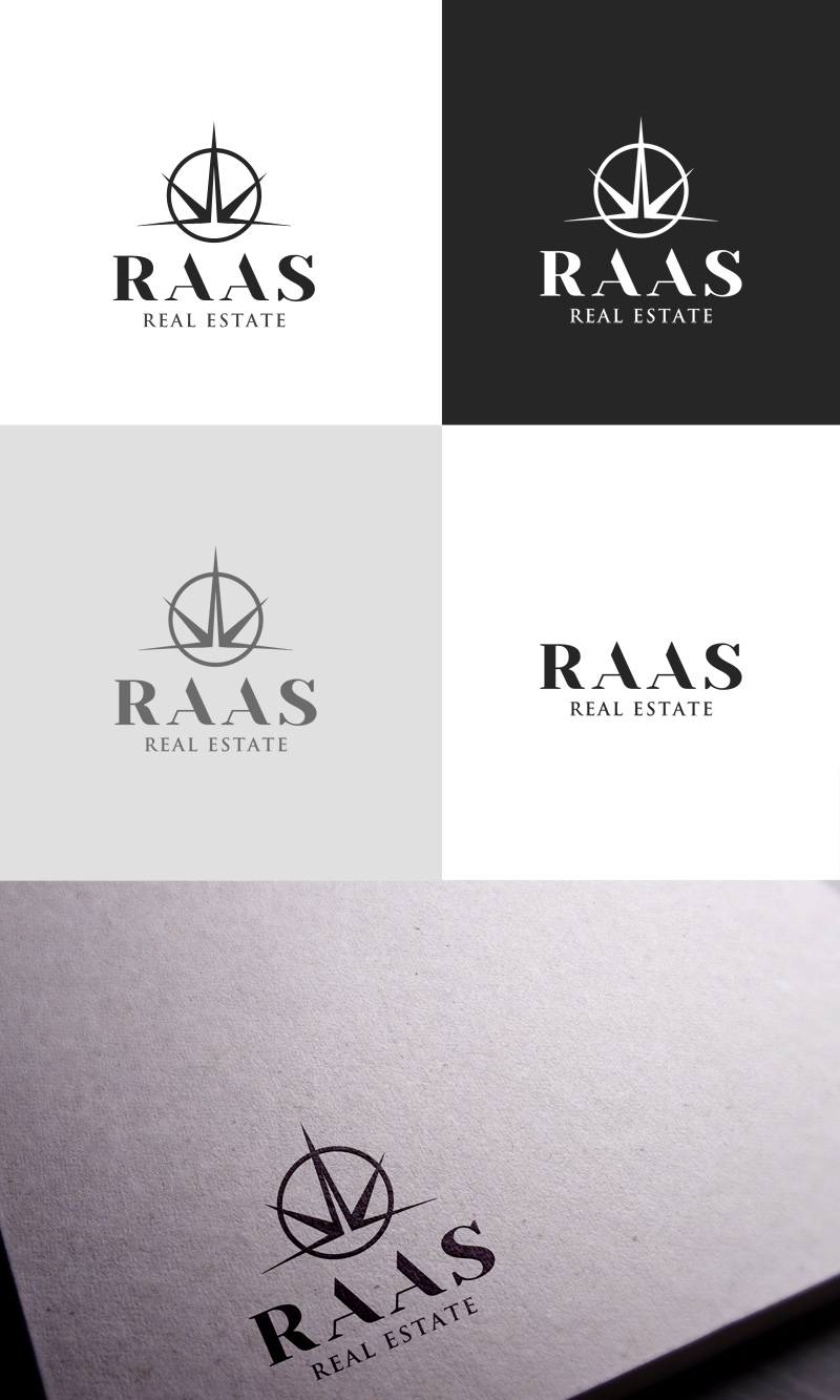 Professional, Upmarket, Real Estate Logo Design for RAAS by logo_s ...