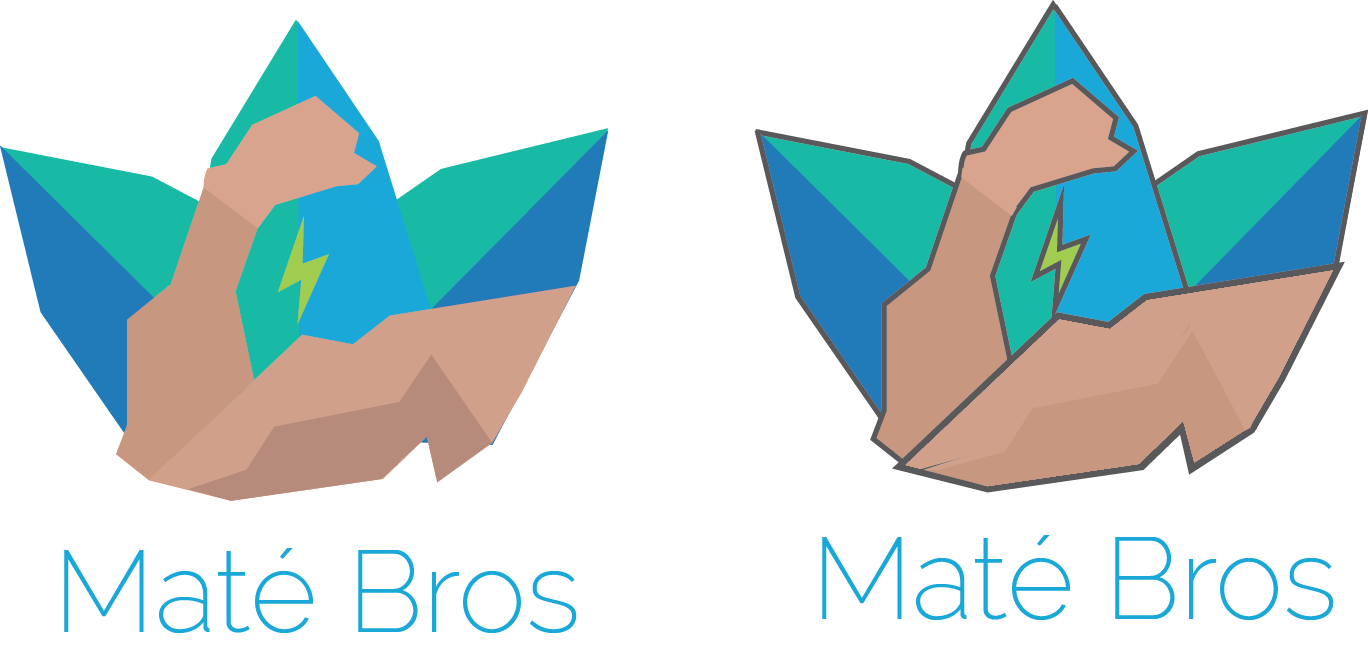Colorful, Bold Logo Design for MATEBROS by Beatriz Mateus | Design ...